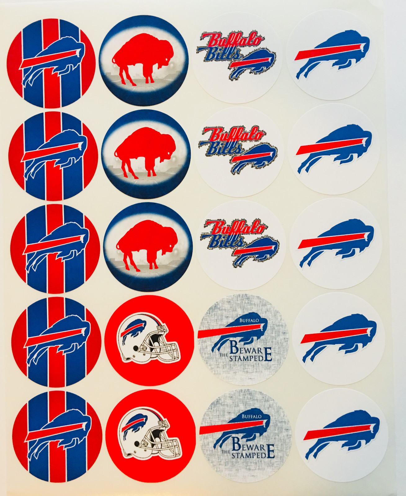 SET of 40- 2" BUFFALO BILLS ADHEVISE STICKERS.Football | eBay