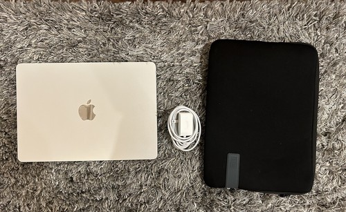 Apple MacBook Air 15 inch (256GB SSD, Apple M2, 8GB) Laptop - Starlight ...