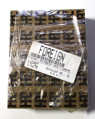 HPC Foreign + Micrometer Cards for 1200CM Machines | eBay