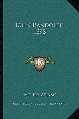 John Randolph by Henry Adams (2010, Trade Paperback) for sale online | eBay
