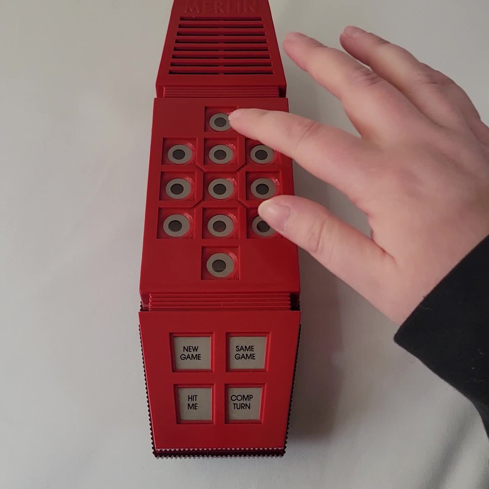 Merlin The Electronic Wizard Game 1978 Parker Brothers Original w/ Box ...