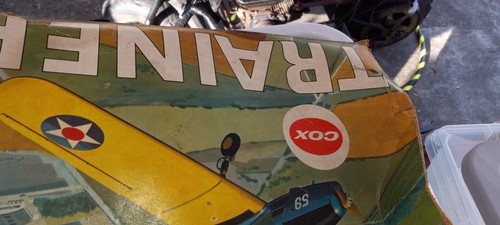 E-Z (EZ) Flyer Trainer - RC Electric Airplane - Cox 6800 - Not removed ...