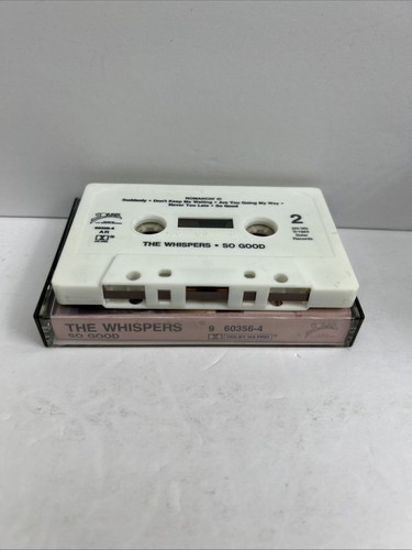 THE WHISPERS -SO GOOD -1984 SOLAR RECORDS CASSETTE RARE FUNK/DISCO | eBay