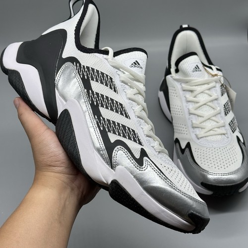 Size 13 - Adidas Impact FLX White Silver Metallic for sale online | eBay