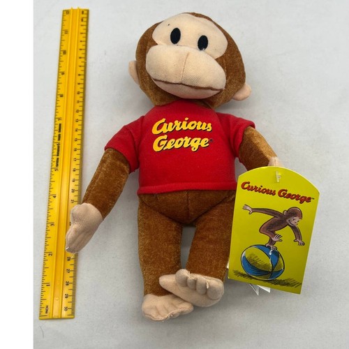 Curious George Monkey Plush Stuffed Animal Toy W/ Tag | eBay