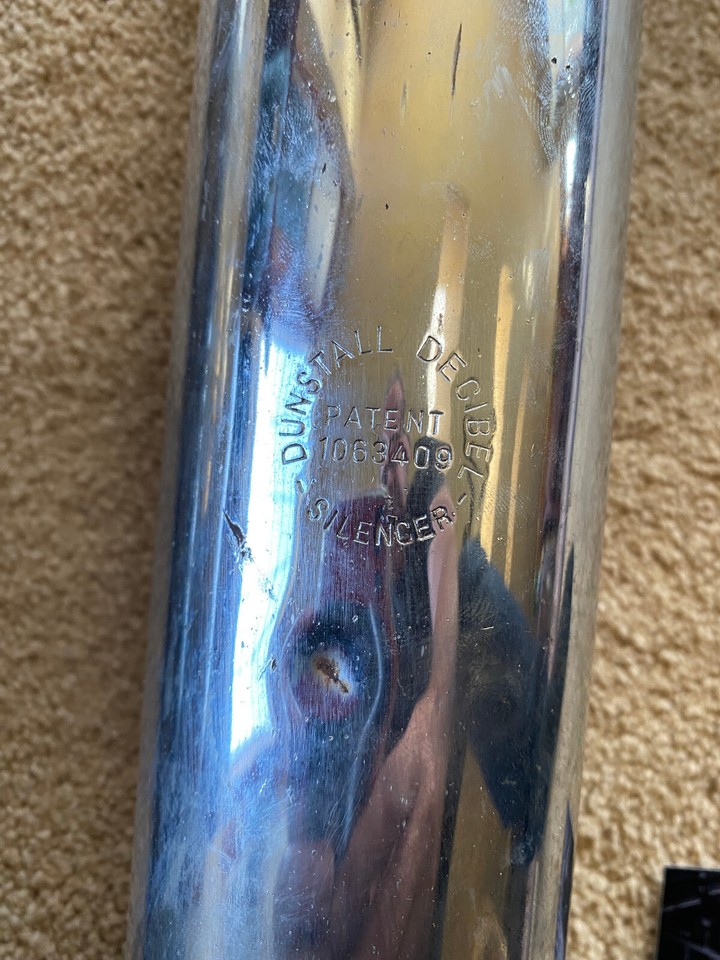 Vintage Original Dunstall Mufflers Pair Triumph BSA - Used . | eBay