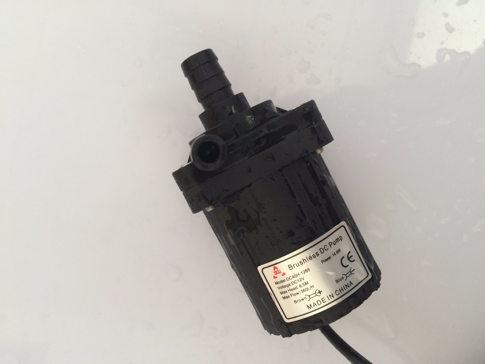 12VDC Portable Mini Pressure Pump DC40H-1265 6.5m 14W Low Noise Eco ...