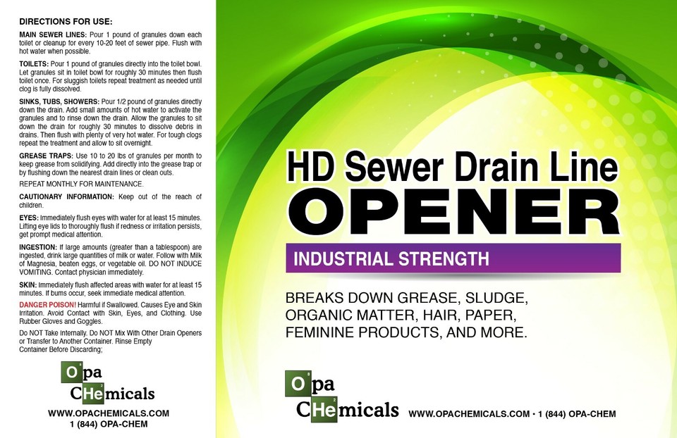 SEWER TANK DRAIN CLEANER AND OPENER GRANULAR TREATMENT | eBay