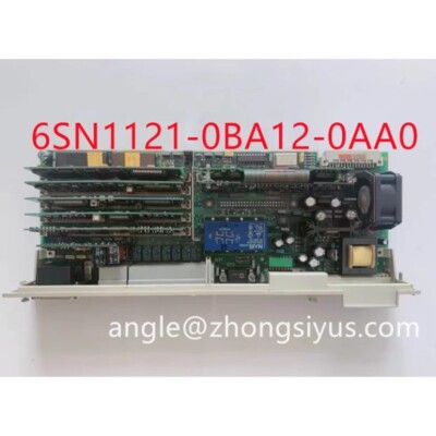 Used 6SN1121-0BA12-0AA0 SIMODRIVE 611-A Control Unit for main spindle ...