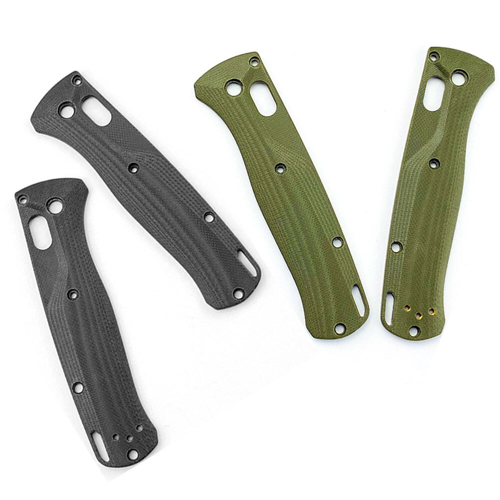 Handle 1Pair Non-slip Patch DIY G10 Scales Kits For Benchmade Bugout ...