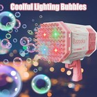 88Hole Magic Rocket Launcher BLUE Bubble Gun Bubble Bazooka Bubble ...