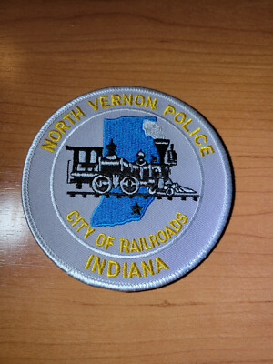 North Vernon IN Police Shoulder Patch | eBay