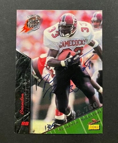 1995 Signature Rookies - Brandon Bennett #7 South Carolina - ROOKIE ...