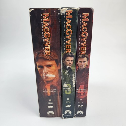 Macgyver Season 1 , 3, 4, DVD Set TV show | eBay