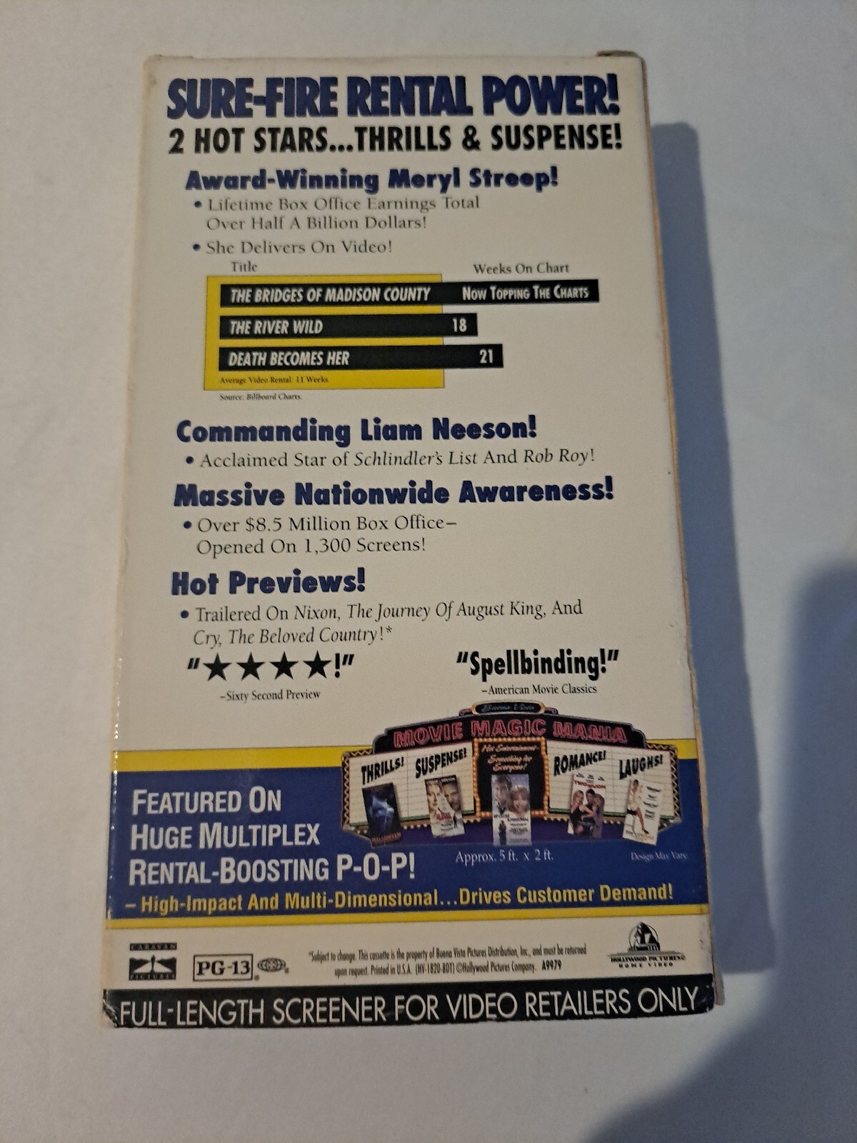 Before and After (VHS, 1996) ***Full Length Promo Screener*** Liam ...