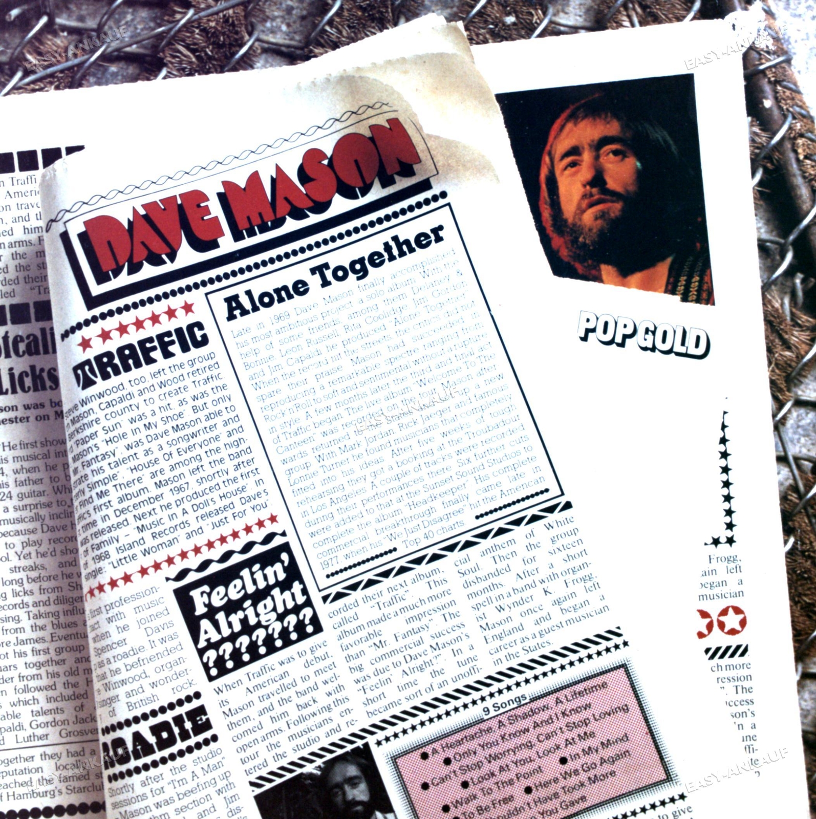 Dave Mason - Pop Gold LP (VG/VG) . | eBay