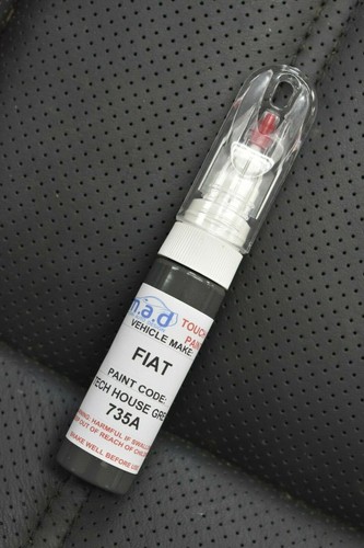 FIAT TECH HOUSE GREY 735 A TOUCH UP PEN REPAIR KIT PAINT WITH BRUSH ...