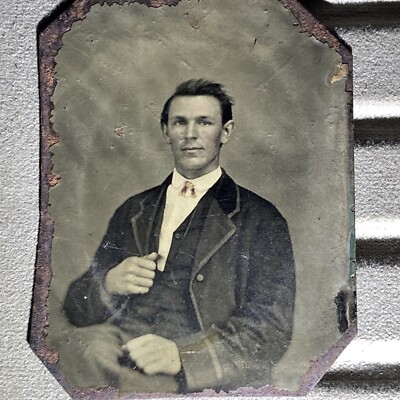 Rare Tintype of Patrick Henry McCarty father of Billy the Kid | eBay