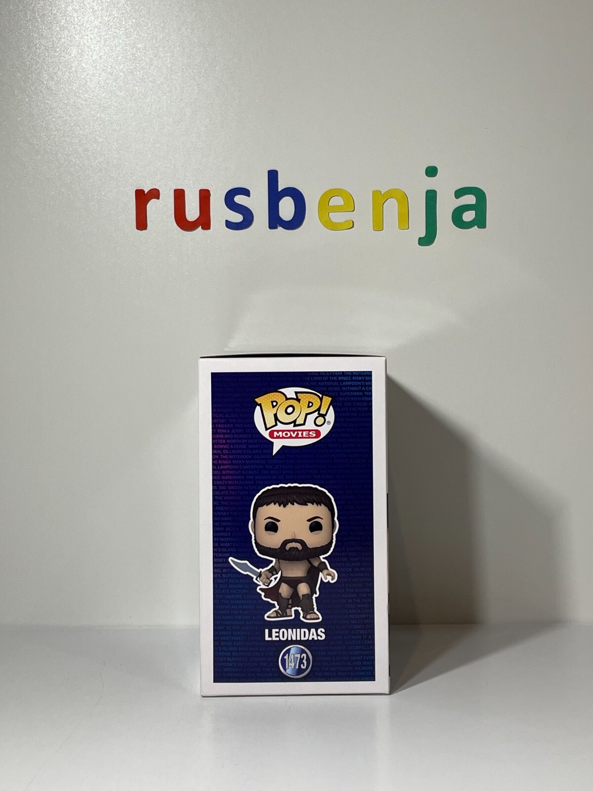 Funko Pop! Movies WB Warner Bros 100 - 300 King Leonidas Spartan #1473 ...