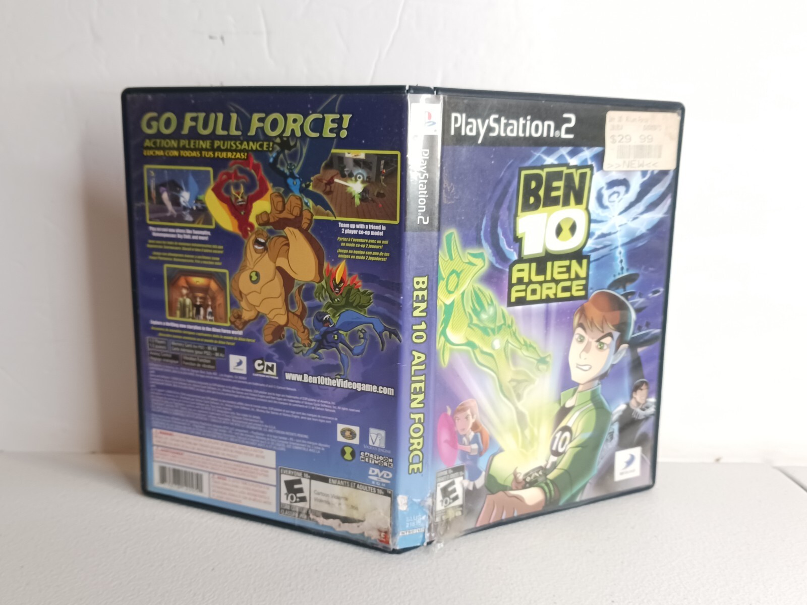 Ben 10 Alien Force (Sony PlayStation 2 PS2) Complete CIB w/Manual ...