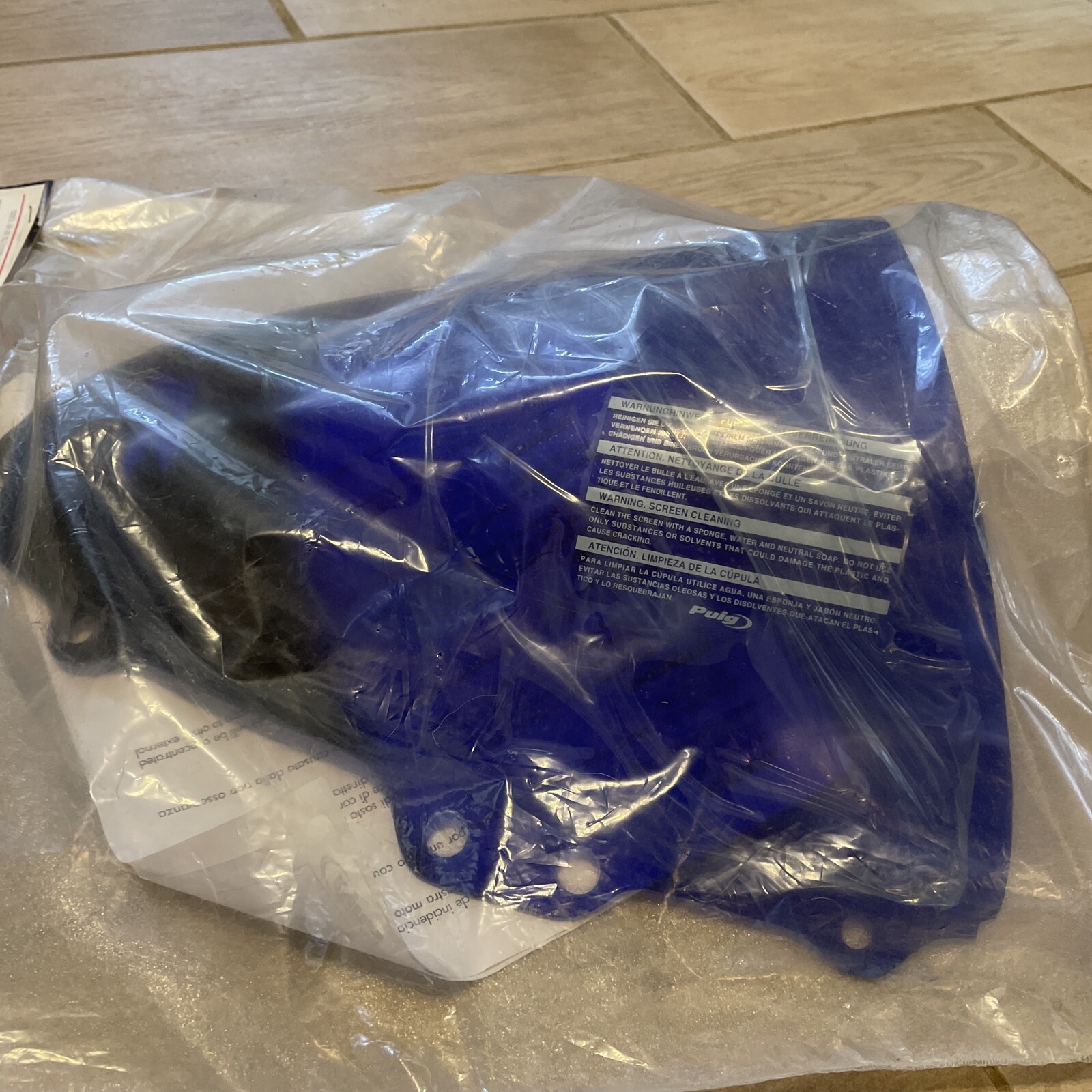PUIG - 1655A - Racing Windscreen, Blue for sale online | eBay