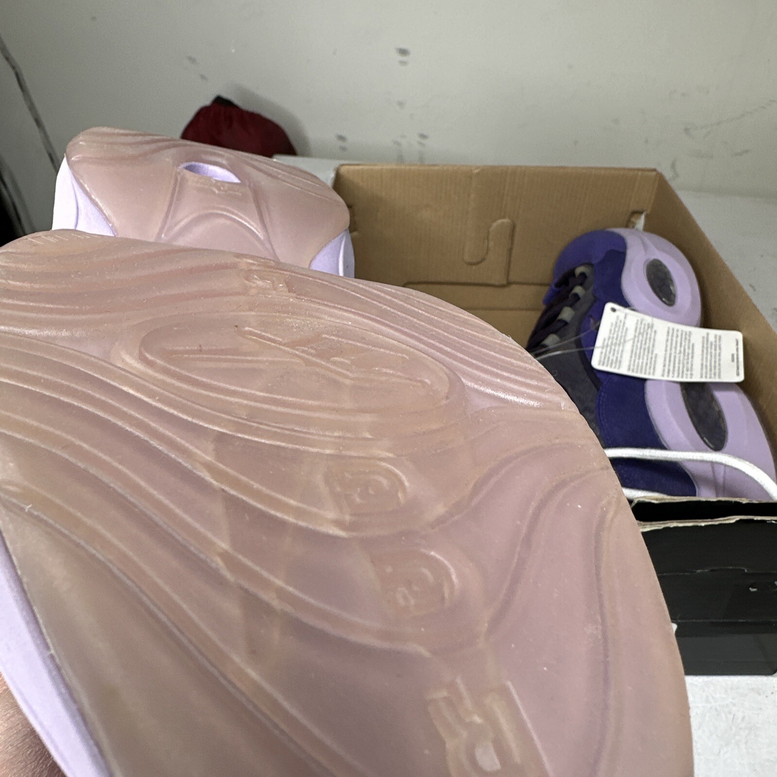 Reebok Question Mid Allen Iverson Purple Ink/Fearless Purple Men Sz:8.5 ...