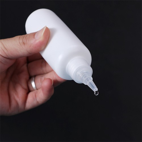 50ml Empty Plastic Squeezable Dropper Bottles Eye Ear Liquid Dropp.u ...