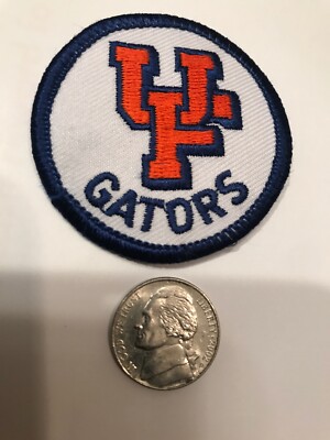 UF Florida Gators Vintage Embroidered Iron On Patch 2” X 2” | eBay