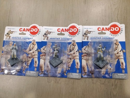 Lot of 3 Can do pocket army Series 1 Winter Combat Eastern Front ...