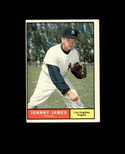 1961 Topps 457 Johnny James VG #D1,399581 | eBay
