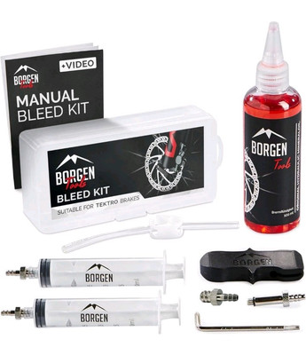 Borgen Bike Brake Bleed Kit For Tektro-trp Hydraulic Disc Brakes I Bicycle Bleed | eBay