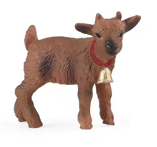 Baby Sheep Toy Action Figure Small Animal Figurine Doll Gift for Kids ...