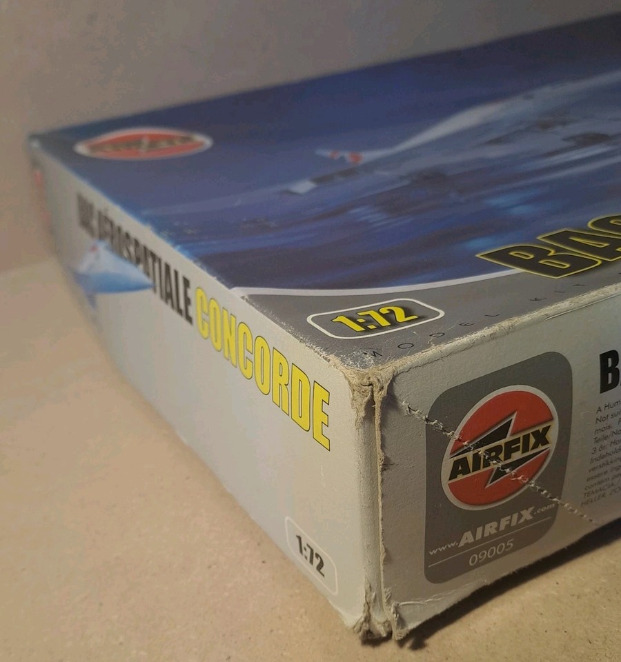 Airfix 1/72 BAC Aerospatiale Concorde Supersonic Passenger Jet A09005 ...