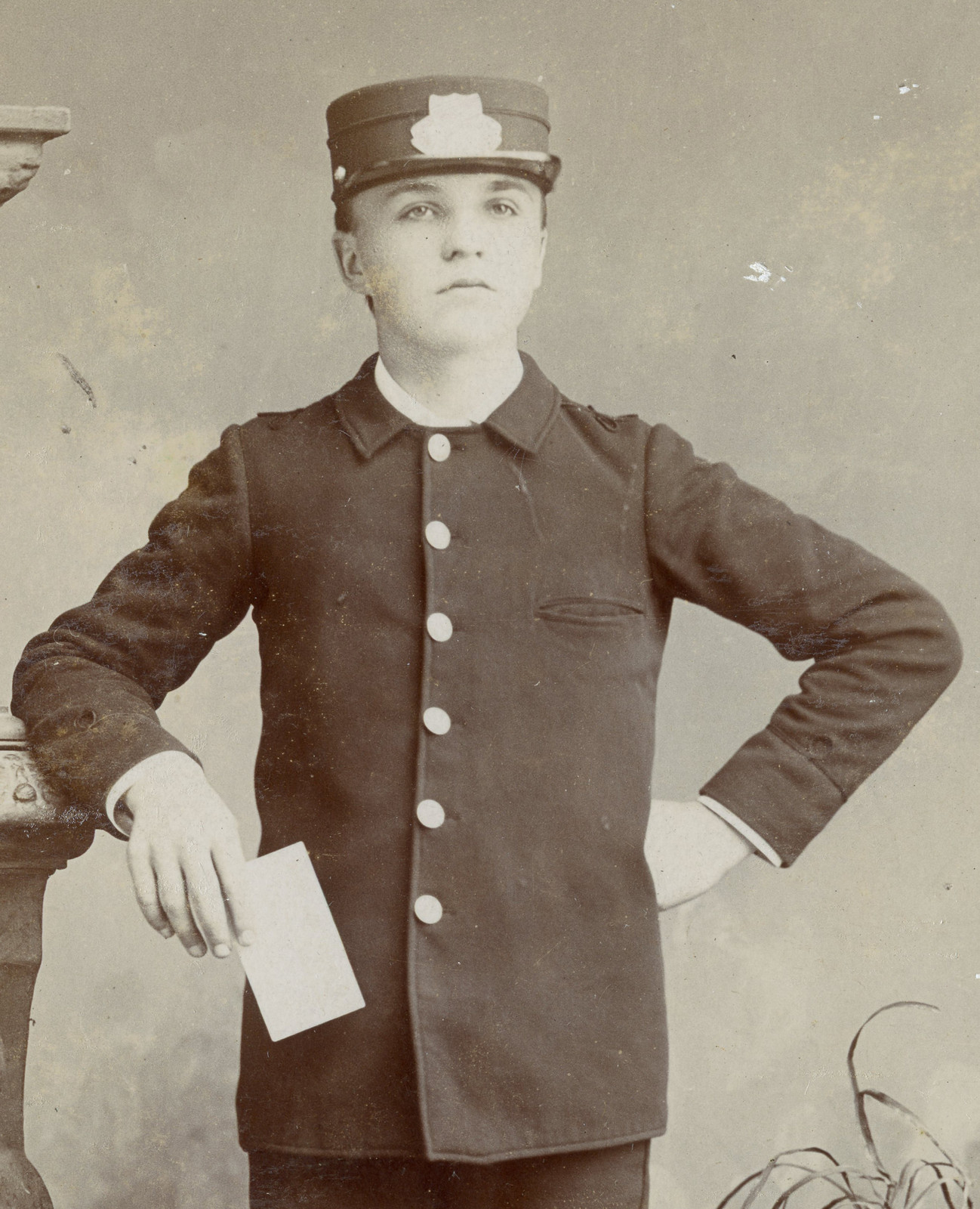 VICTORIAN 19TH CENTURY CHICAGO IL MAILMAN US MAIL POST LETTER DECO ...