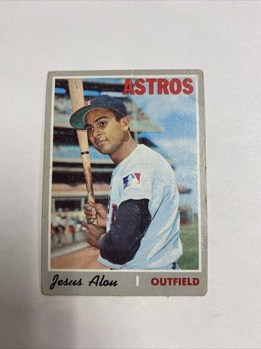 1970 Topps Baseball Jesus Alou Houston Astros Card #248 | eBay