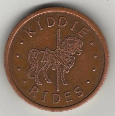 RARISSIMO GETTONE COIN -TECNOTRON DEDEM - KIDDIE RIDES - anni 80 | eBay