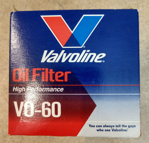 NEW VALVOLINE Oil Filter For ACURA Legend, NSX, Sterling 827 #VO-60 | eBay