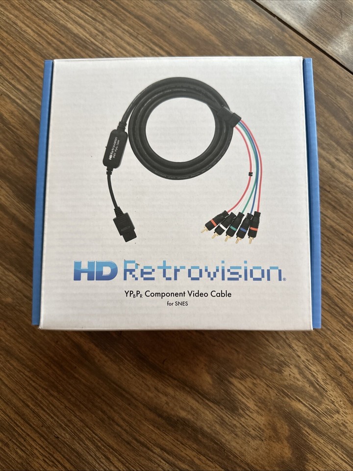 HD Retrovision SNES YPbPr/Component Cable, Super Nintendo, Tested And ...