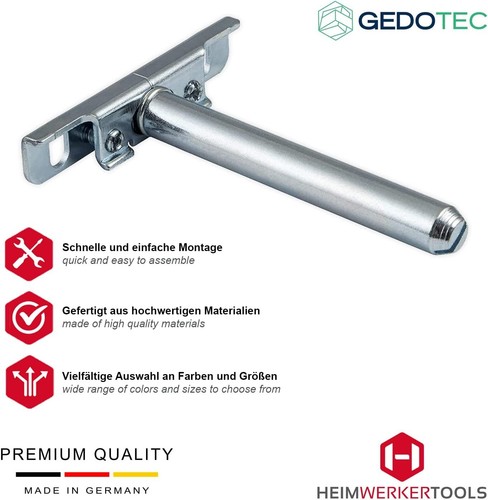 4x Tablarträger unsichtbar Regal Boden-Träger Regalträger Wand Montage ...