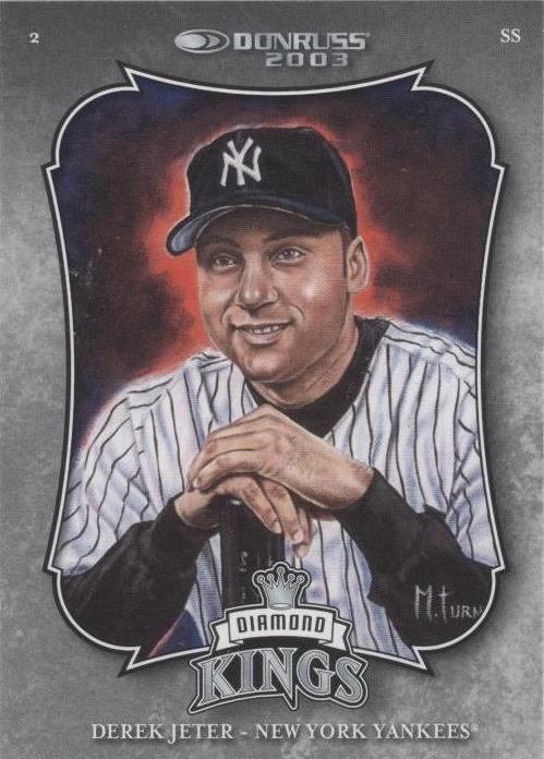 2003 Donruss - Diamond Kings Derek Jeter #2 for sale online | eBay