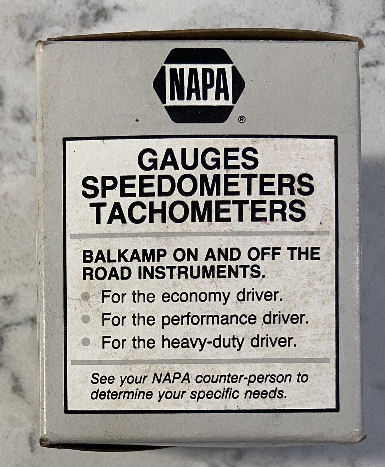 NAPA Instruments Balkamp 701-1053 Amp Gauge Old Stock for sale online ...