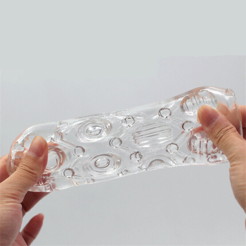 Jelly Male Masturbator Penis Sleeve Stroker Pocket Pussy Stroker Sex ...