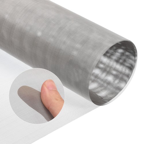 16"x47" 304 Metal Screen Mesh Roll 40 Mesh Wire Mesh Window Screen Mesh ...