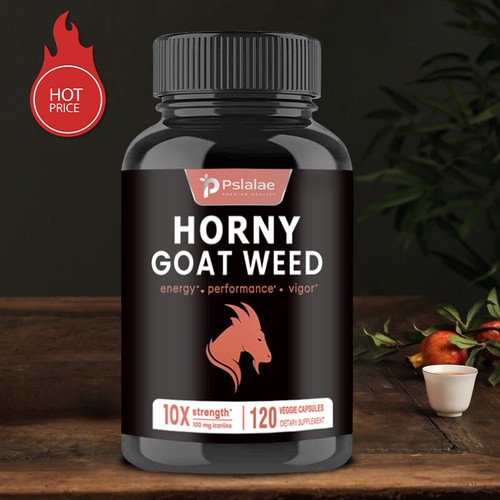 Horny Goat Weed - Maca Root, Tribulus,Panax Ginseng - Men's ...