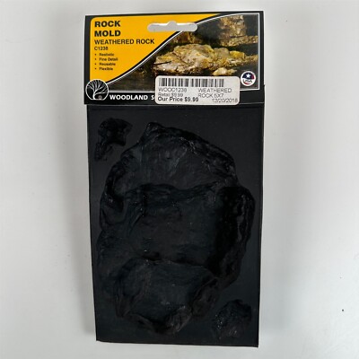 Woodland Scenics C1238 Weathered Rock Mold (5"x7") NEW | eBay