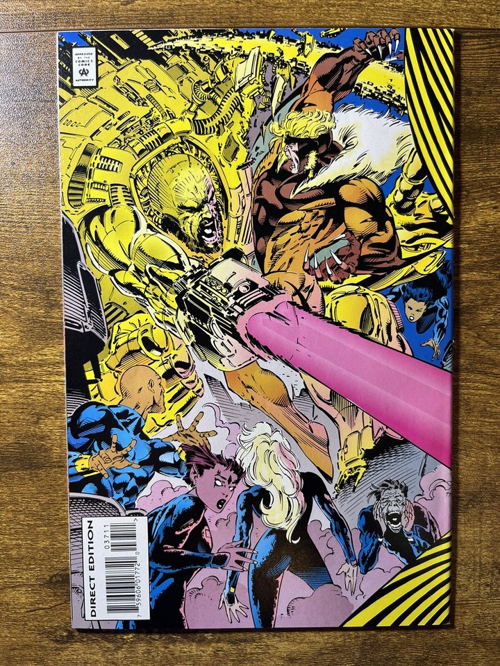 X-MEN 37 DIRECT EDITION 1ST APP HUSK (PAIGE GUTHRIE) MARVEL COMICS 1994 ...