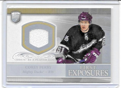 2006-07 Upper Deck Be A Player Portraits First Exposures Corey Perry # ...