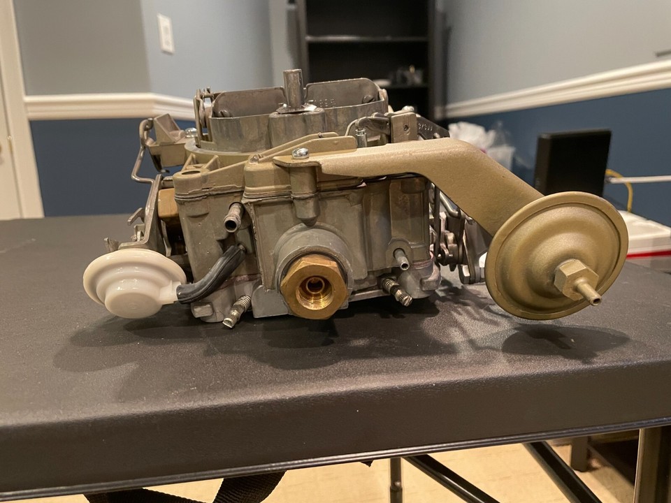 1967 GTO Rochester Quadrajet 7037262 with RARE Dashpot and Bracket! | eBay