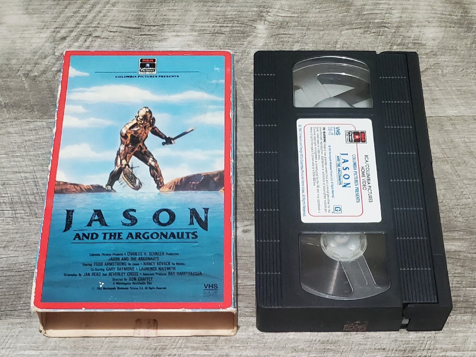Jason and the Argonauts (VHS, 1993) RCA 43396600256| eBay