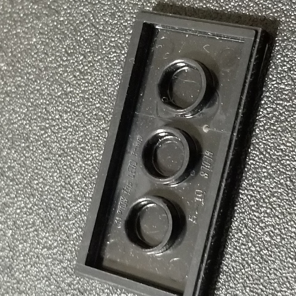 LEGO 2x4 Tile Sticker Decal Entertainment Black Part 87079 | eBay